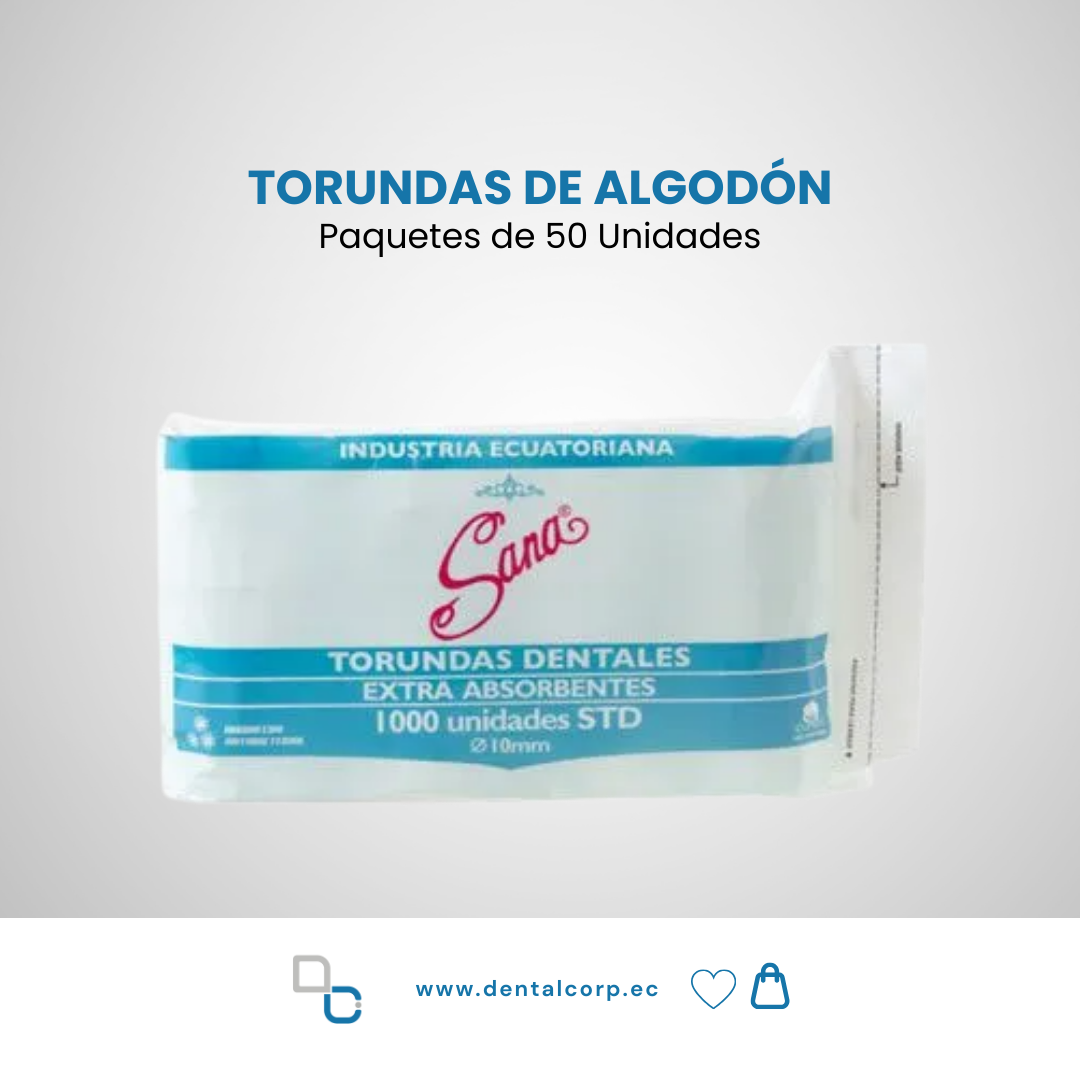 Torundas de algodón - Almacen Dental Corp