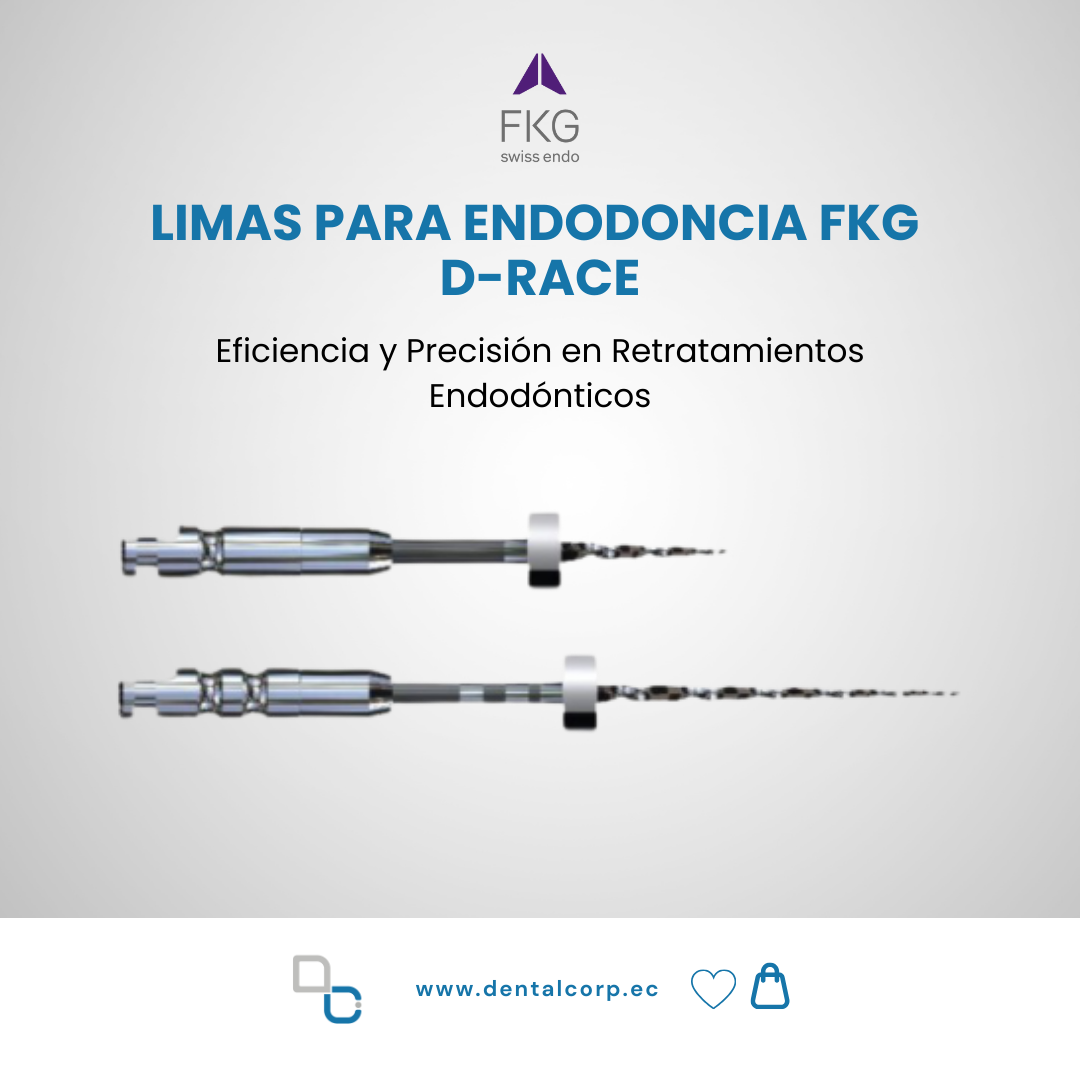 Limas para endodoncia FKG D-RACE - Almacen Dental Corp