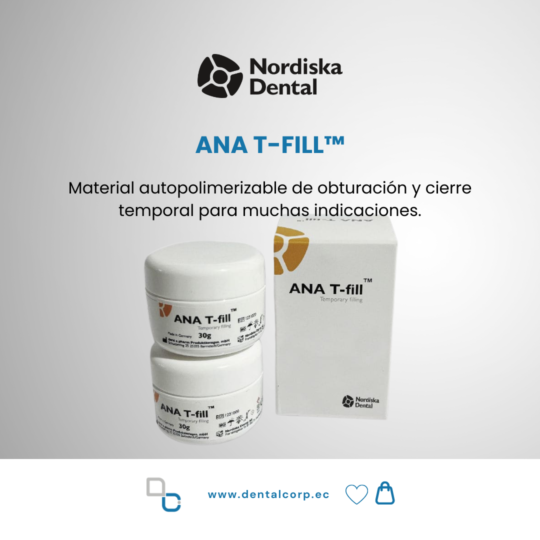 ANA T-fill™ Obturador provisional cja x 2 - Almacen Dental Corp