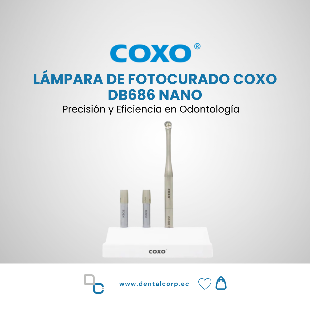 Lámpara de Fotocurado COXO DB686 Nano - Almacen Dental Corp